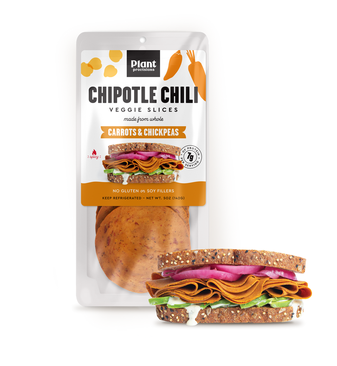 Chipotle Vegan Deli Slices – Plant Provisions